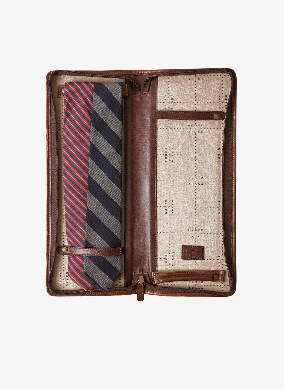 Leather Tie Case – Craftmasters of Nantucket
