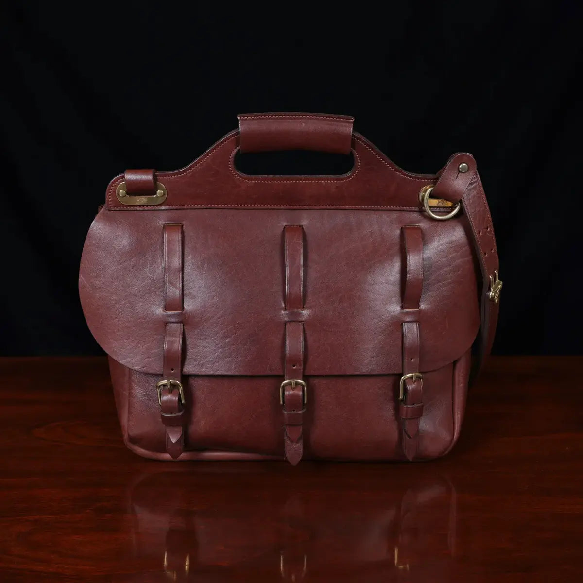 Vintage Saddle Bag Style Briefcase – Craftmasters of Nantucket